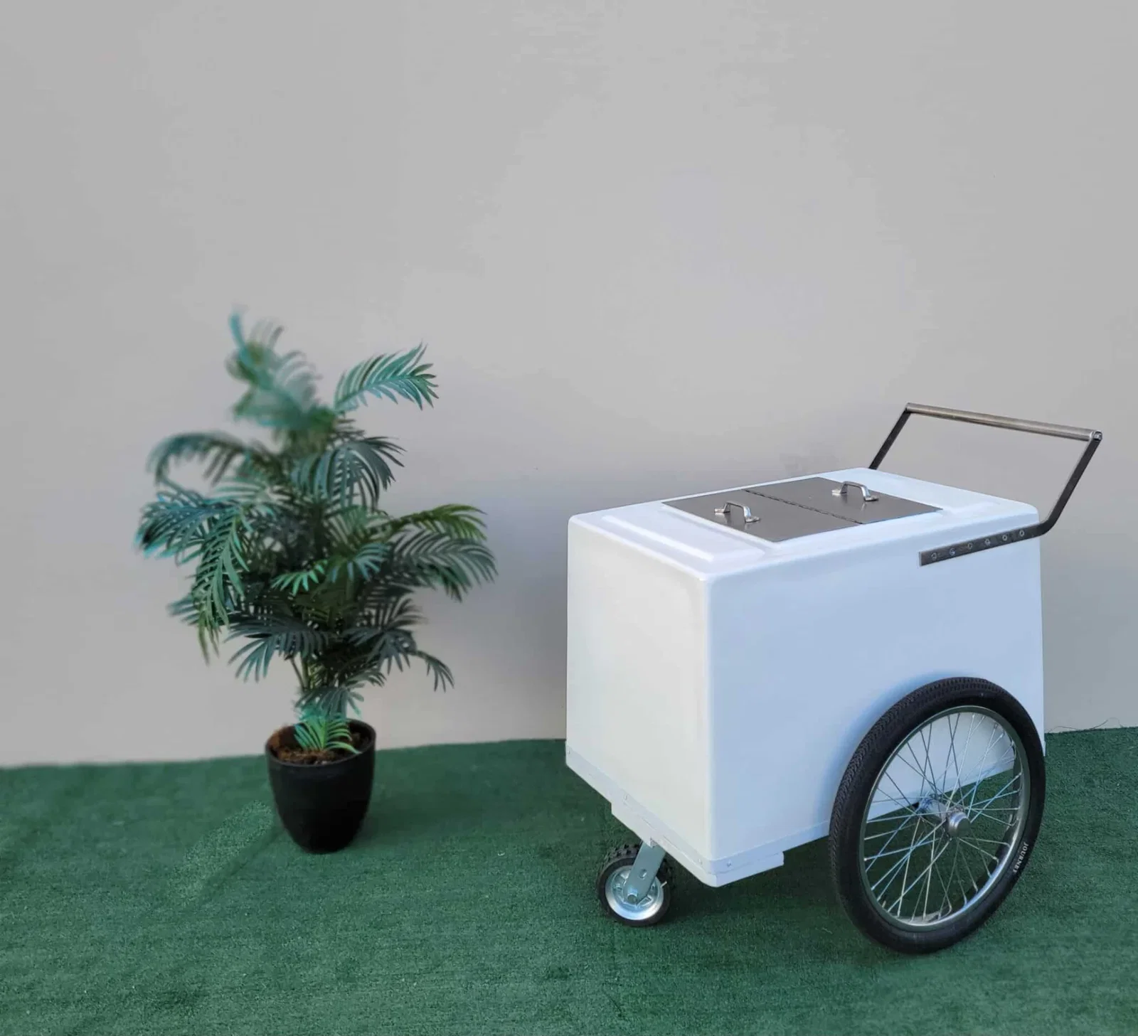 Carros De Paletas Con Ruedas Carrito De Helados (mini) Envío Gratuito