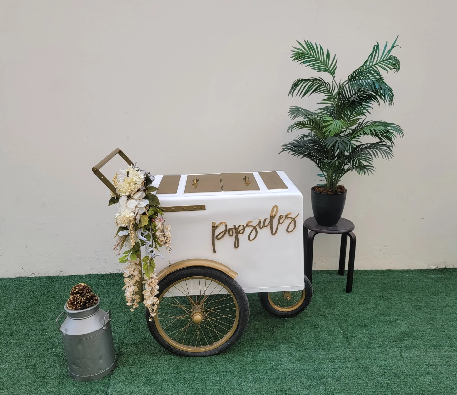 Carros De Paletas Con Ruedas Carrito De Helados (mini) Envío Gratuito