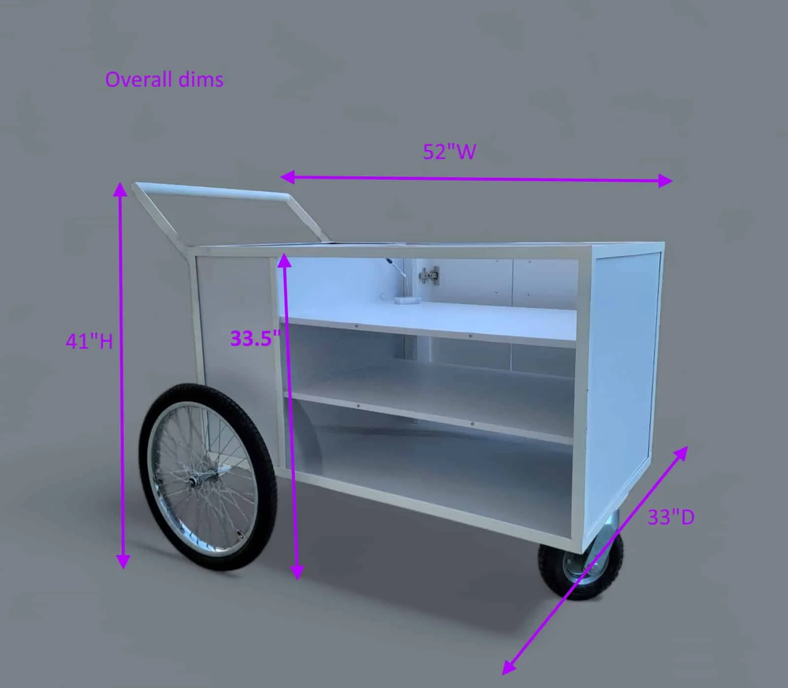 Portable retail display Cart - Froece